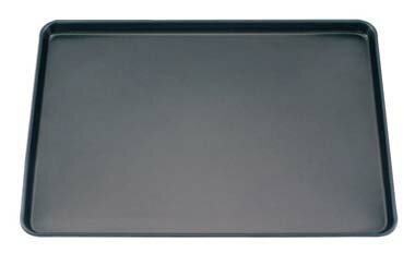 ●サイズ545×395×H22(mm)底寸：520×370(mm)底：520×370(mm)●板厚：0.8(mm)●材質アルタイト●表面加工：テフロン加工●オーブンでの焼成用ベイキングトレイですので食品・液体のご使用には適しません※商品画像...