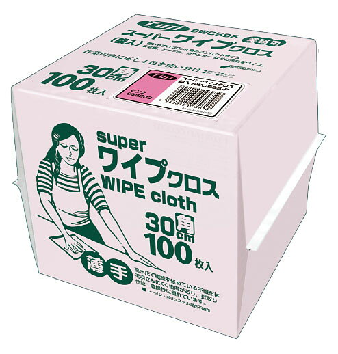 ●サイズ30×30cm●材質レーヨン70%PET30%●製造生産国：中国●使いやすい30cm角のコンパクトサイズで汚れをワイプ●テーブルやカウンターのお掃除に　水切りシート、棚の下敷きに●食品加工時の水分、油分の吸収、調理時のふきんとして●...