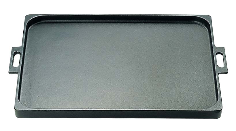 ●サイズ386×270×H19(mm)底寸：350×270(mm)●内寸340×260(mm)深さ：10(mm)●重量：4.5kg●板厚：7.0(mm)●材質鉄製●電磁調理器：200V●200V電磁調理器は非常にパワーがある為、鍋の変形防止...