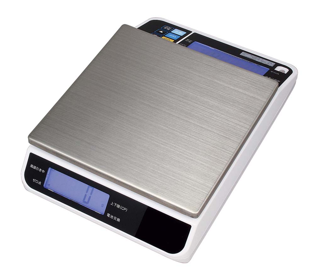●型番：TL-290●サイズ238×352×H87(mm)皿：230×230(mm)●重量：3kg●測定・調節/温度範囲/能力等ひょう量：4000g●電源：単2乾電池×6またはACアダプター●最小表示：1g●零点リセット機能●風袋引機能●切...