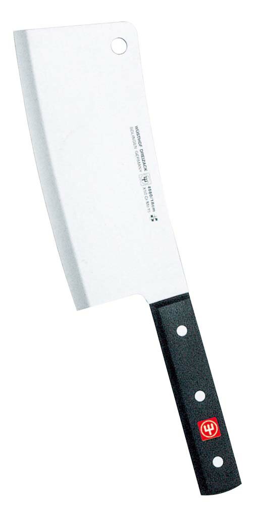●型番：4680 1129500918●サイズ全長：317(mm)●重量：550g●板厚：背:3.4(mm)●材質ステンレスクローム●刃渡り：18cm●材質はステンレスクローム、モリブデンバナジウム鋼から作られています。●最初の焼入れから刃...