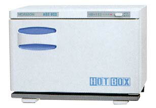 ●型番：HB-118S●サイズ450×283×H350(mm)●内寸375×214×H251(mm)●重量：8.2kg●容量：20L●消費電力：230W●電源：単相100V●扉開閉：横開き●収容本数：おしぼり100〜120本(70〜100匁...