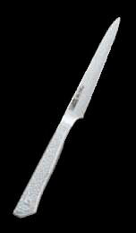 ●型番：010WSM●サイズ230(mm)●重量：65g●板厚：背:1.5(mm)●材質グレステン鋼ハンドル：ステンレス●刃渡り：10cm●440Aを基本ベースとしたグレステン鋼は、何段階にもわたる特殊熱処理を行っています。耐蝕性、耐摩耗性...