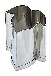 ●サイズ26×25(mm)●重量：9g●材質18-8ステンレス※サイズ表示はたて×よこです。手造りの為、サイズには若干の違いがある場合がございます。※商品画像はメーカー提供の代表画像を使用しております。複数掲載の画像でも、単品販売の場合がご...