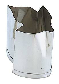 ●サイズ35×28(mm)●重量：11g●材質18-8ステンレス※サイズ表示はたて×よこです。手造りの為、サイズには若干の違いがある場合がございます。※商品画像はメーカー提供の代表画像を使用しております。複数掲載の画像でも、単品販売の場合が...