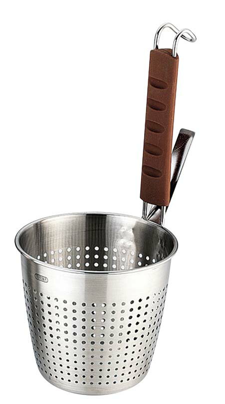 ●型番：09253140●サイズφ140×H130(mm)●重量：290g●材質18-8ステンレス柄：シリコン●パンチング穴径：底面3.0mm・側面上部4.0mm・側面下部2.5mm※商品画像はメーカー提供の代表画像を使用しております。複数...