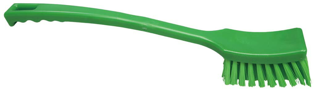 ●型番：69102155●サイズ厚さ：40(mm)横：48(mm)縦：410(mm)線径：φ0.5(mm)●重量：210g●材質植毛台：PP毛：PBT●製造生産国：デンマーク●番什、バット、寸胴などの洗浄に最適●ハードタイプ●長柄タイプ※商...