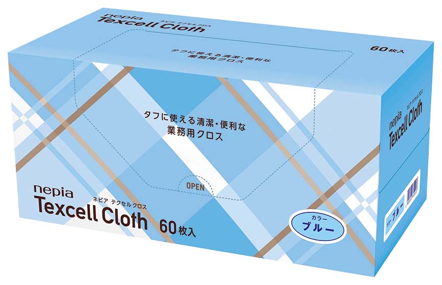 ●サイズ300×600(mm)●重量：1.1kg●材質天然パルプ＋不織布●60枚入り●天然の木材パルプとその構造が、水分や油分汚れを内部にしっかりと吸い込み逃がしません。優れた乾きの早さで衛生的です。※商品画像はメーカー提供の代表画像を使用...