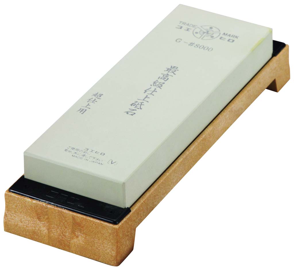 ●型番：No.G-8●サイズ砥石：206×73×H23(mm)修正砥石：20×65×H15(mm)●重量：890g●測定・調節/温度範囲/能力等8000●厳選された研磨剤を使用した最高級品です。塩分(ニガリ)を使用していないので研いだ庖丁は...