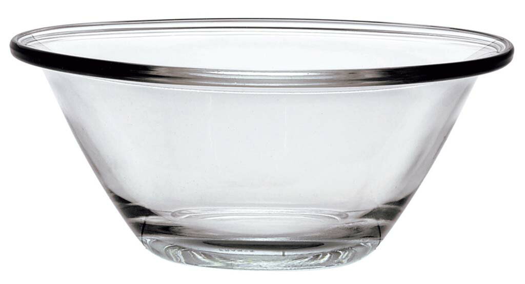 ●型番：5.00060.CN0●サイズφ300(mm)●内寸φ250(mm)深さ：127(mm)●重量：1790g●容量：3960ml●材質全面強化ガラス●食器に近い繊細なシェイプは、テーブル用にもキッチン用にも大活躍。●スタッキング可能●...