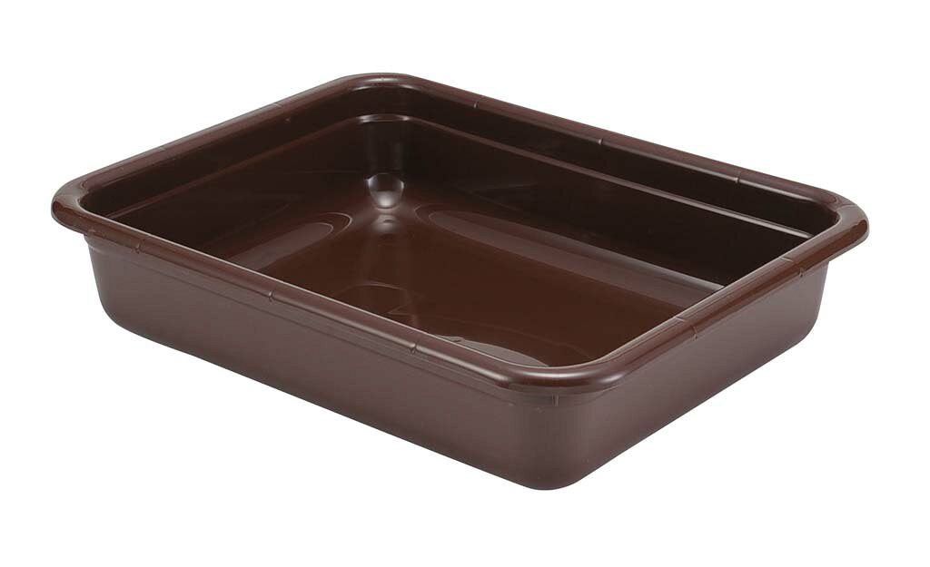 ●型番：1722CBP131●サイズ552×425×H124(mm)●内寸500×385×H120(mm)●重量：790g●材質ポリエチレン●耐熱・耐冷温度：70℃●検定証印等：NSF●使用後の食器の片付け、保管・運搬・ディスプレイ用など用...