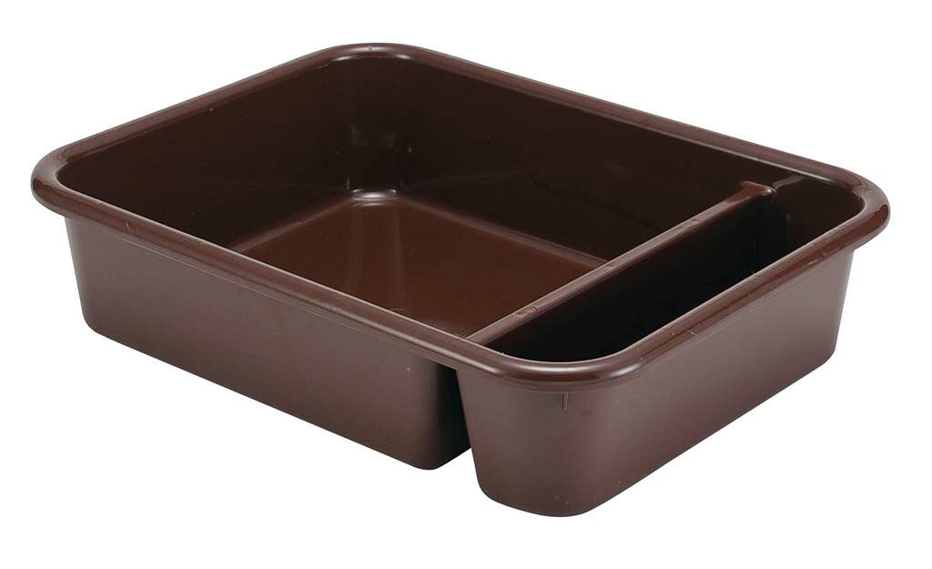 ●型番：1621CBP131●サイズ522×397×H125(mm)●内寸360×355×H120(mm)94×355×H120(mm)●重量：1080g●材質ポリエチレン●耐熱・耐冷温度：70℃●検定証印等：NSF●使用後の食器の片付け、...