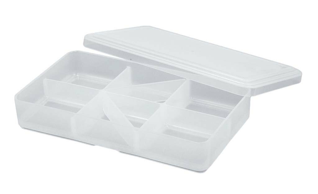 ●型番：F-61●サイズ280×160×H55(mm)●容量：1マス容量：175ml●材質ポリプロピレン●1マス容量：175ml●移動仕切板:2枚付※商品画像はメーカー提供の代表画像を使用しております。複数掲載の画像でも、単品販売の場合がご...