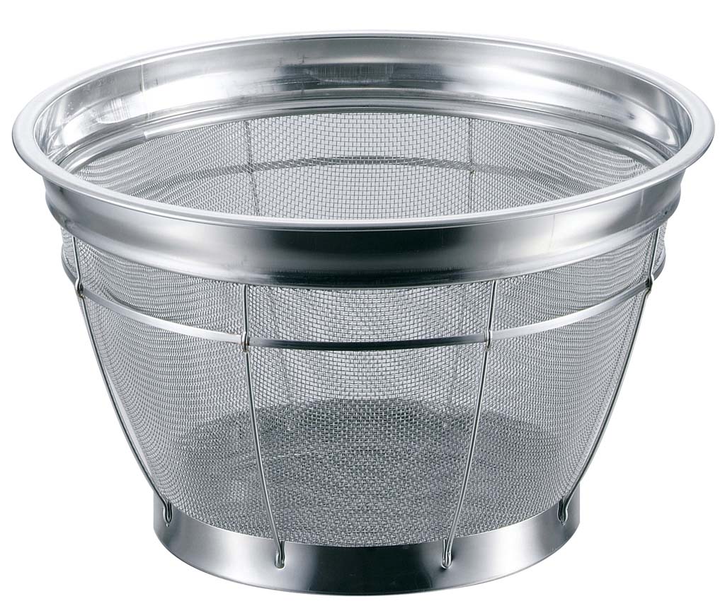 ●サイズφ295×H185(mm)●内寸27.5cm深さ：165(mm)●重量：590g●材質18-8ステンレス●12メッシュ●開き目：1.62mm※商品画像はメーカー提供の代表画像を使用しております。複数掲載の画像でも、単品販売の場合がご...