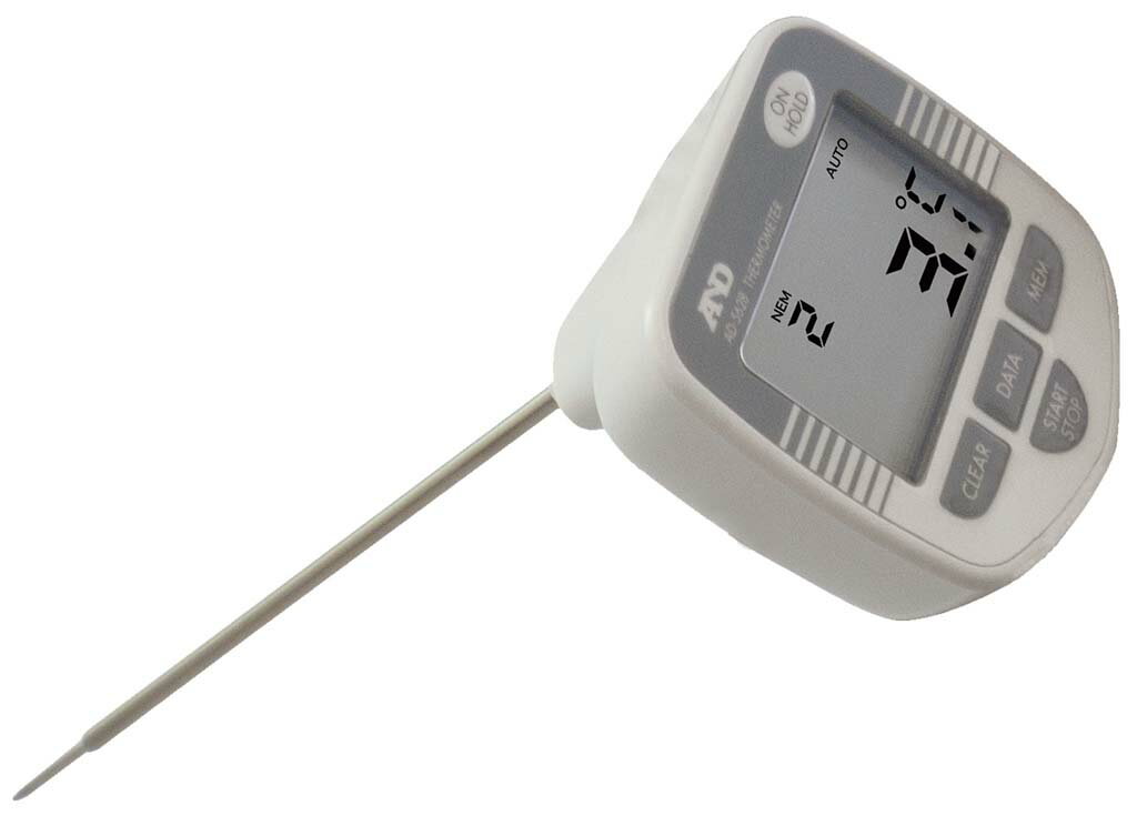 ●型番：AD5628●サイズ55(W)×55(H)×178(L)(mm)●重量：50g●材質ABSSUS304アクリル●防水/防塵/防滴：○●IP規格：IPX7●電源：CR2450リチウム電池×1●製造生産国：中国●水に強い防水形中心温度計...