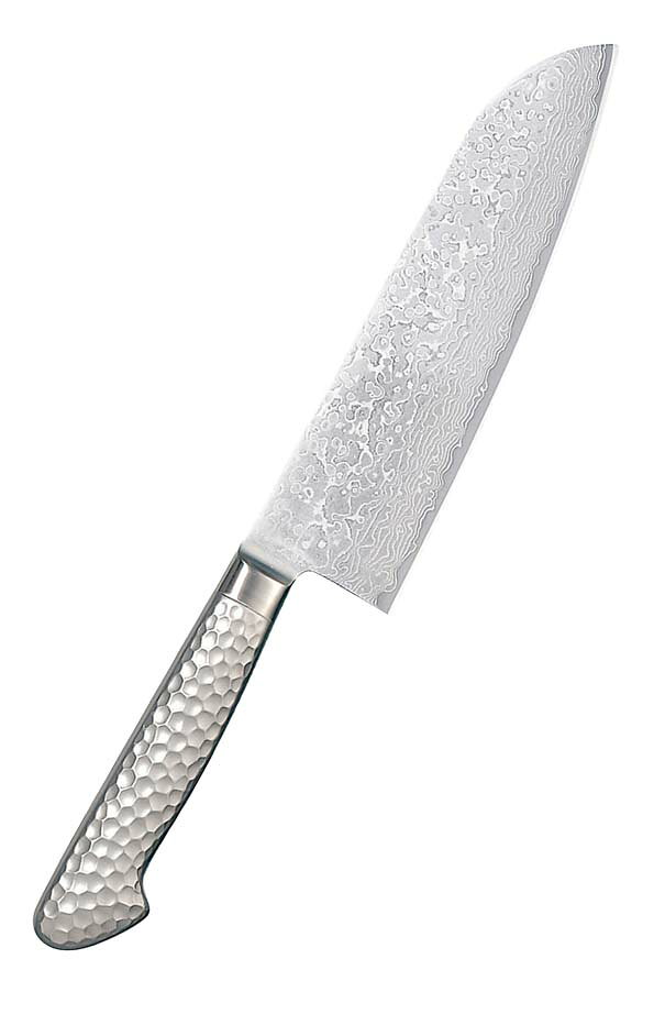 ●型番：KS-1114●サイズ全長：300(mm)●重量：165g●板厚：背:2.6(mm)●材質ダマスカス鋼鍛造(ステンレススチール・mo-Vスチール)ハンドル：18-8ステンレススチール●洗浄機：不可●刃渡り：17.5cm●ダマスカス鋼...