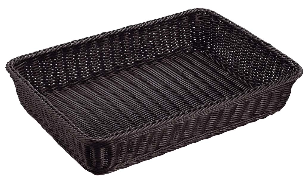 ●型番：DS101●サイズ420×300×H70(mm)●材質ポリプロピレン18-8ステンレスワイヤー●抗菌：○●洗浄機：不可●耐熱・耐冷温度：120℃●検定証印等：JISZ2801規格適合●ナチュラルな質感はそのままに洗える抗菌バスケット...