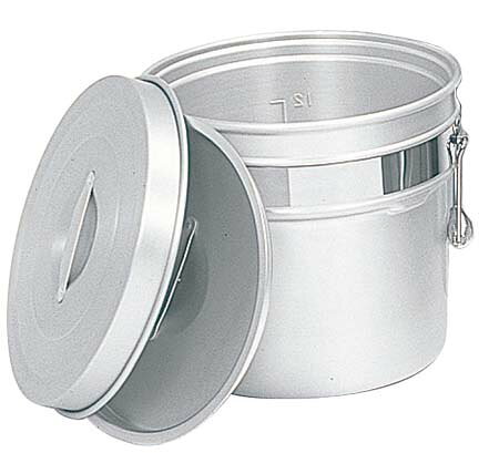 ●型番：246-R●サイズφ265×H260(mm)●内寸φ250(mm)深さ：245(mm)●重量：2.2kg●容量：8L●材質アルマイト●HAccP方式対応●目盛付●スタッキング可能●火にかけないでください。※商品画像はメーカー提供の代...