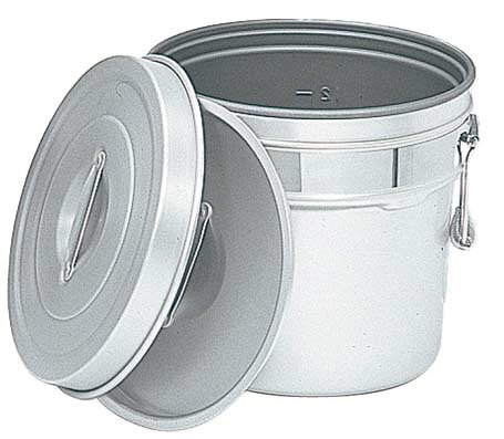 ●型番：246-I●サイズφ265(mm)●内寸φ250(mm)深さ：245(mm)●重量：2.5kg●容量：8L●材質アルマイト●HAccP方式対応●目盛付●スタッキング可能●内側がハードコート仕上げになっておりテフロン加工と同等の効果で...