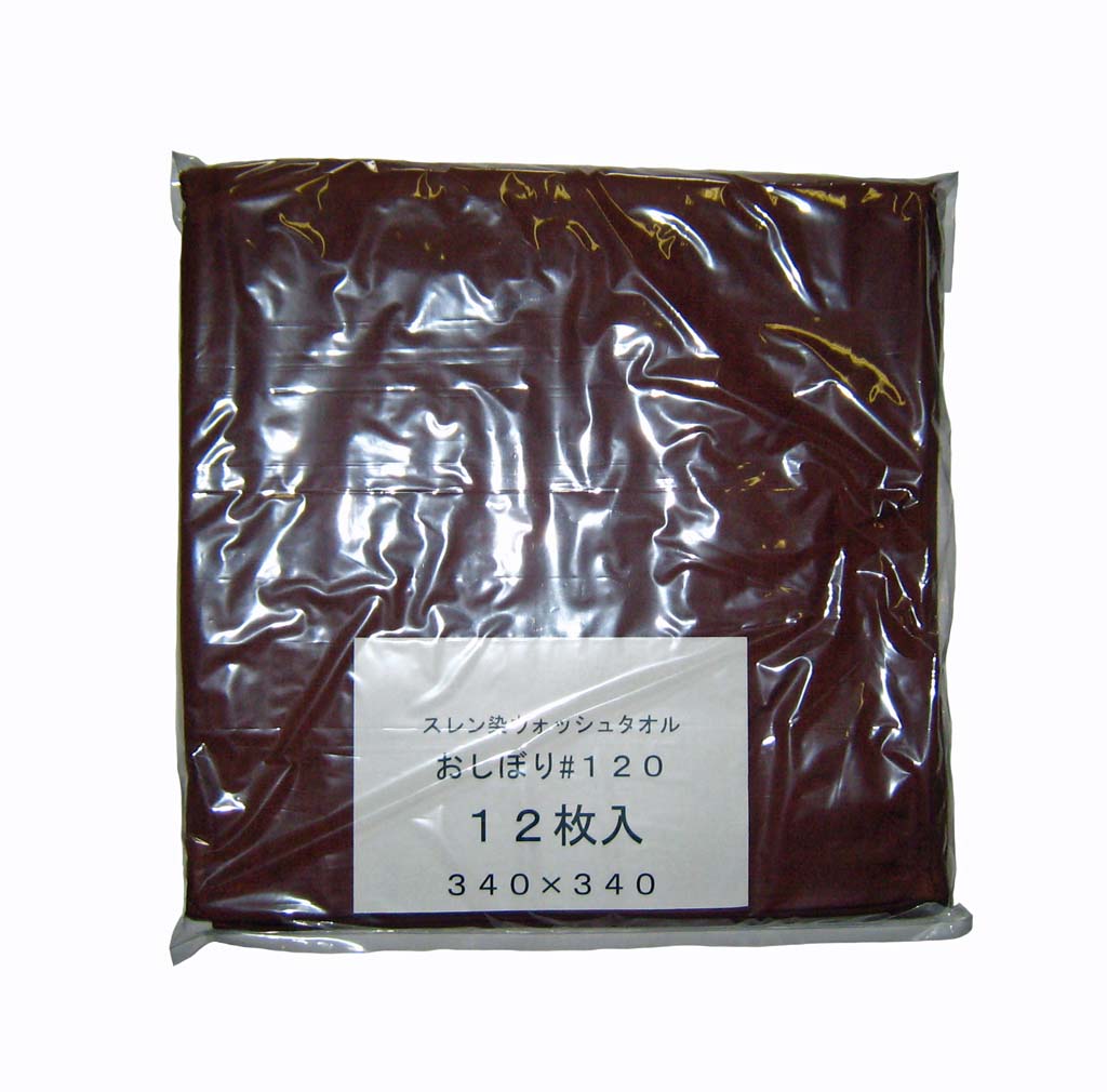 ●型番：#120●サイズ340×340(mm)●材質綿100%スレン染め●スレン染は高熱・摩擦に強く、塩素系漂白剤に対する耐脱色、耐変退色にも強い加工です。※商品画像はメーカー提供の代表画像を使用しております。複数掲載の画像でも、単品販売の...
