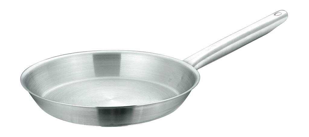 ●型番：6850●サイズφ340(mm)底径：240(mm)底厚：7.0(mm)●内寸φ320(mm)深さ：50(mm)●重量：2.5kg●容量：3.2L●板厚：1.5(mm)●材質18-10ステンレス●電磁調理器：200V●耐腐蝕性に優れ...