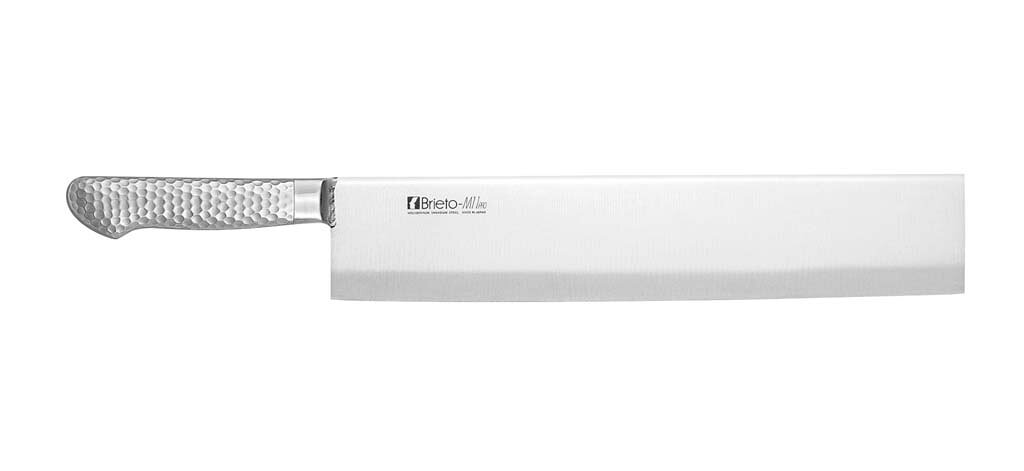 ●型番：M1190●サイズ全長：485(mm)●重量：425g●板厚：背:2.0(mm)●材質刀部：ステンレス刃物鋼ハンドル：18-8ステンレス鋼●刃渡り：35cm●背厚：2.0mm※商品画像はメーカー提供の代表画像を使用しております。複数...