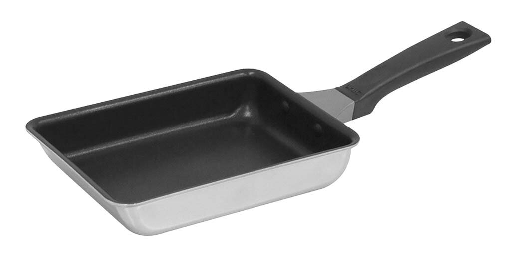 ●サイズ208×153(mm)●内寸190×140(mm)深さ：35(mm)●重量：0.6kg●板厚：2.6(mm)●材質本体：18-0ステンレス(内面アルミニウム合金・テフロンプラチナ加工)ハンドル：フェノール樹脂●電磁調理器：200V●...