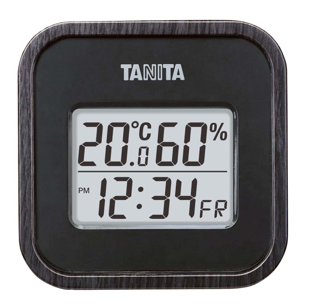 ●型番：TT-571-BK●サイズ30×75×H75(mm)●重量：100g●測定・調節/温度範囲/能力等測定範囲温度：-5度から50度・測定範囲湿度：20から95%●電源：単4乾電池×1●測定範囲温度：-5度から50度●測定範囲湿度：20...