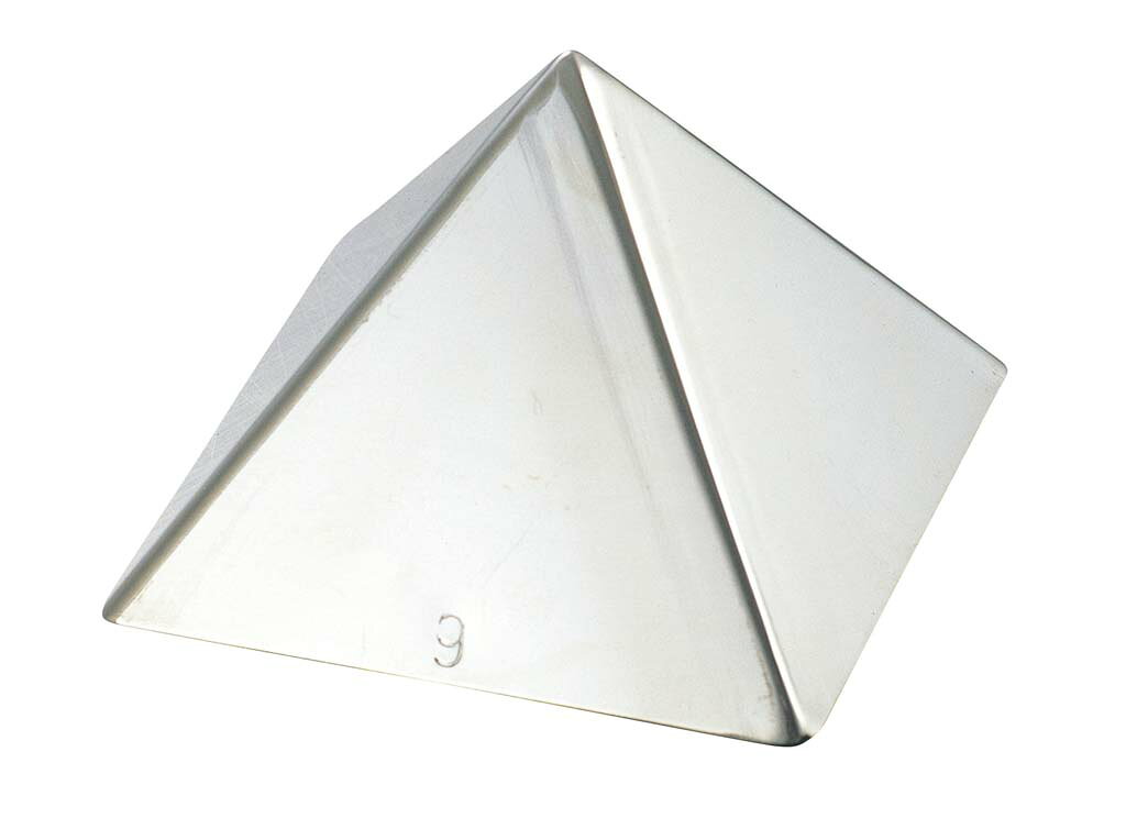 ●型番：3023-04●サイズ●内寸40×40×H27(mm)●材質18-10ステンレス●ピラミッド形のケーキを作るための型です。※商品画像はメーカー提供の代表画像を使用しております。複数掲載の画像でも、単品販売の場合がございます。サイズ・...
