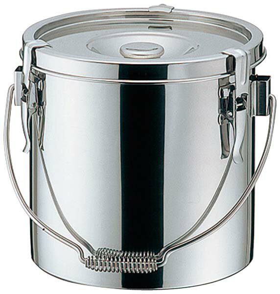 ●サイズ深さ：210(mm)●重量：1.9kg●容量：7L●材質18-8ステンレスシリコンゴム●プッシュ式蓋構造により蓋が吸い付くように密閉してもプッシュして空気をいれることにより簡単に取り外せます。●フック：3箇所●底板厚1.5mm※商品...