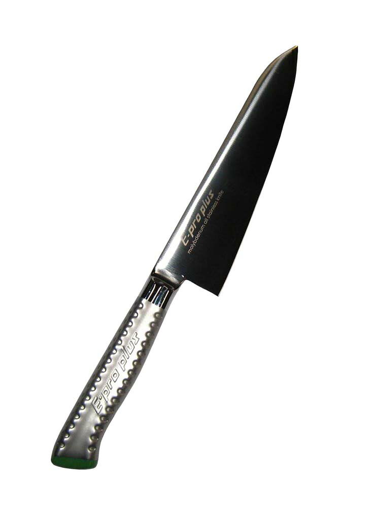 ●サイズ全長：310(mm)●重量：135g●板厚：背:2.0(mm)●材質ブレード：モリブデンバナジューム鋼ハンドル：18-8ステンレススチール●洗浄機：不可●消毒保管庫：使用可●検定証印等：HACCP●刃渡り：18cm●ブレード部：耐久...