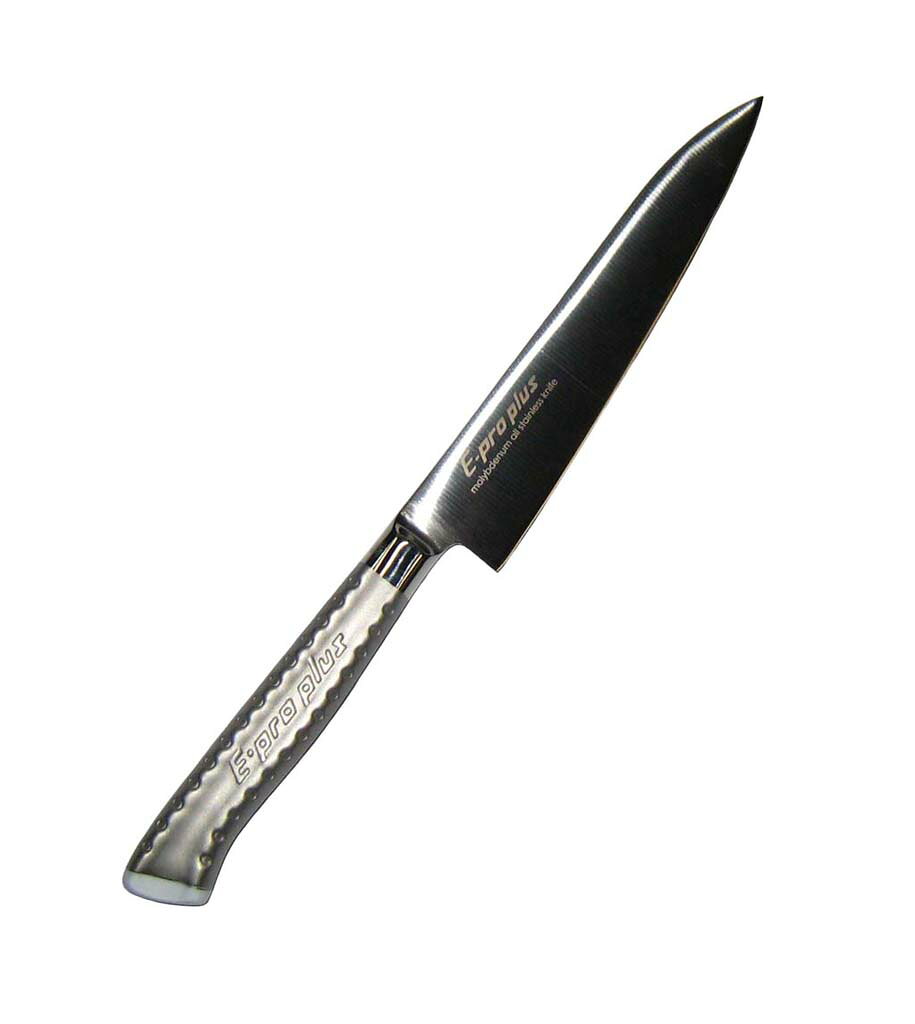 ●サイズ全長：260(mm)●重量：80g●板厚：背:2.0(mm)●材質ブレード：モリブデンバナジューム鋼ハンドル：18-8ステンレススチール●洗浄機：不可●消毒保管庫：使用可●検定証印等：HACCP●刃渡り：15cm●ブレード部：耐久性...
