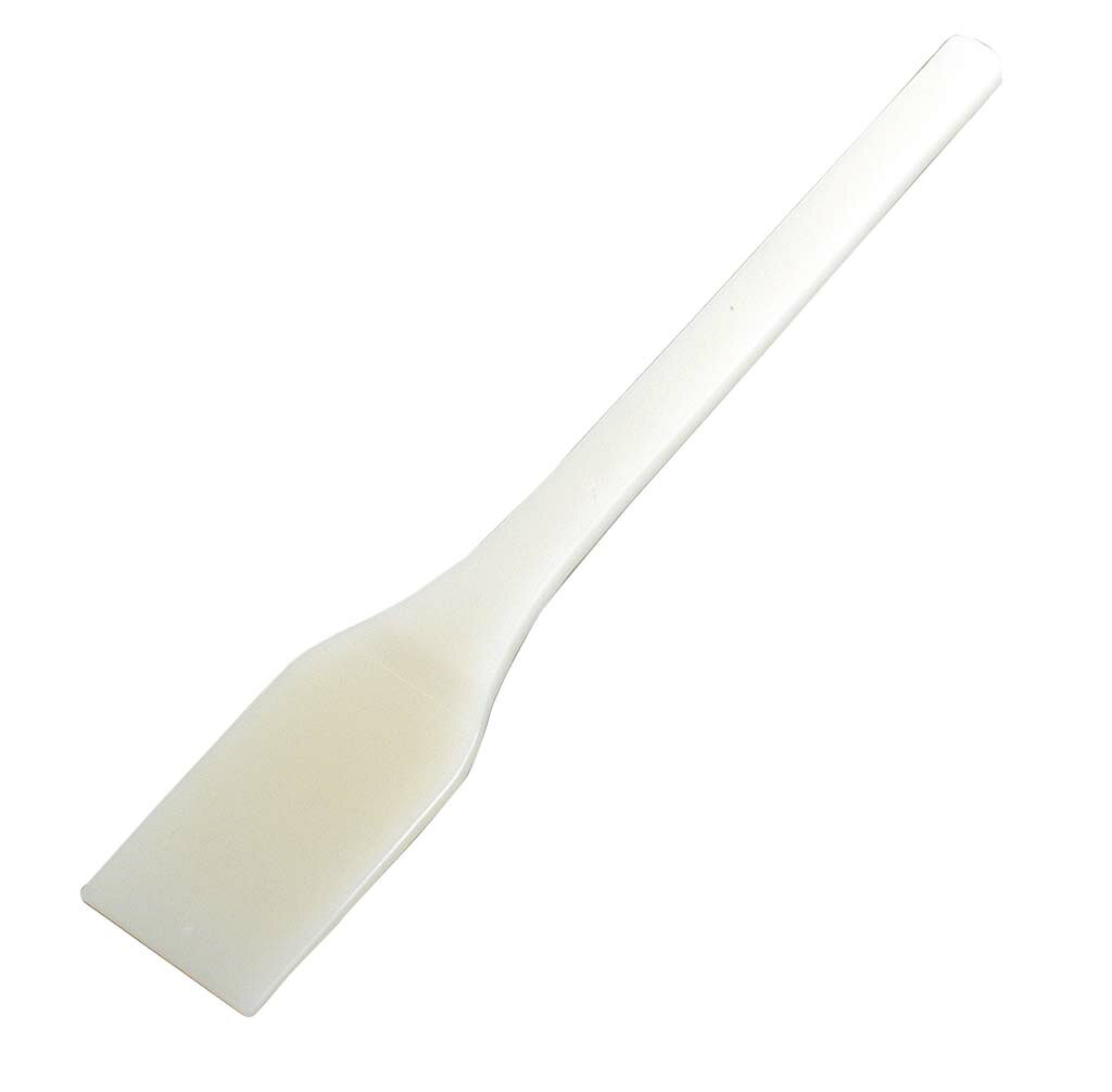 ●サイズ400×80(mm)先厚：6(mm)●重量：180g●材質ポリプロピレン●耐熱・耐冷温度：約110℃●スーパースパテラは、熱湯消毒、一般の殺菌漂白剤及び紫外線殺菌庫に保管できます。熱風保管庫にて保管の場合は、85℃程度でのご使用をお...