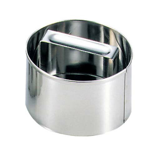 ●サイズφ80×H52(mm)出来上がり：φ85×H50(mm)●重量：109g●材質18-8ステンレス※商品画像はメーカー提供の代表画像を使用しております。複数掲載の画像でも、単品販売の場合がございます。サイズ・カラー・型番・付属品等は商...