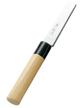 ●サイズ全長：215(mm)●重量：70g●板厚：背:3.0(mm)●材質安来鋼3号●業務用では一般的なラインで、刃研ぎも簡単にでき、取扱いがやさしい庖丁です。●熟練の庖丁鍛冶職人が、日本刀と同じ手法の火造り鍛造、焼入れ(硬度を出す)、焼き...