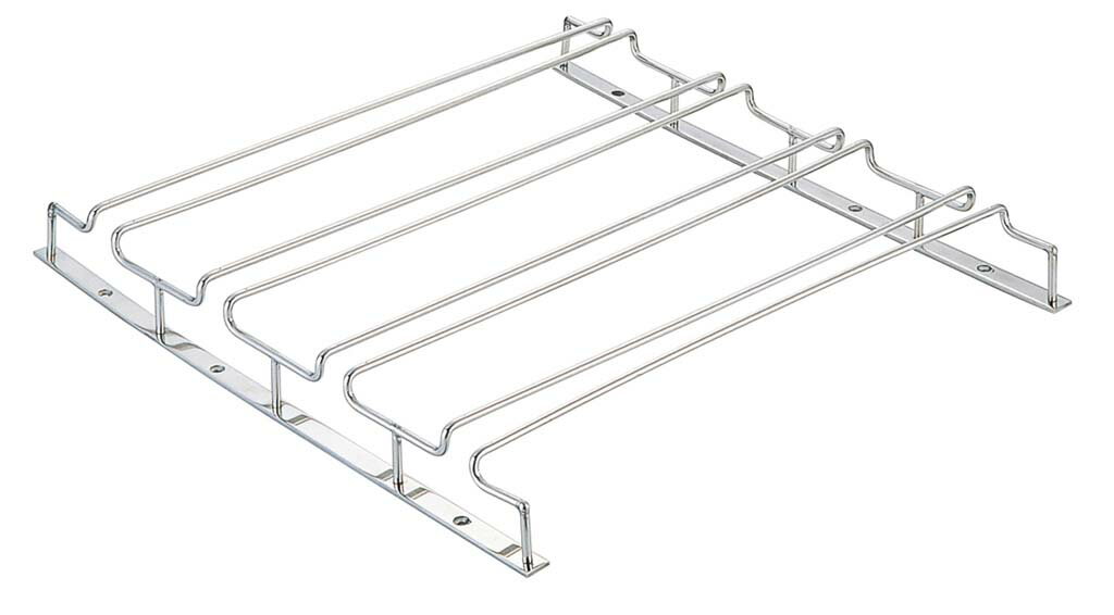 ●型番：03430106●サイズ420×410×H50(mm)レール：390(mm)レール内幅：21(mm)●材質18-8ステンレス●グラスベース内幅：95●両方からの収納、取り出しが可能です。●付属品：ネジ付き※商品画像はメーカー提供の代...