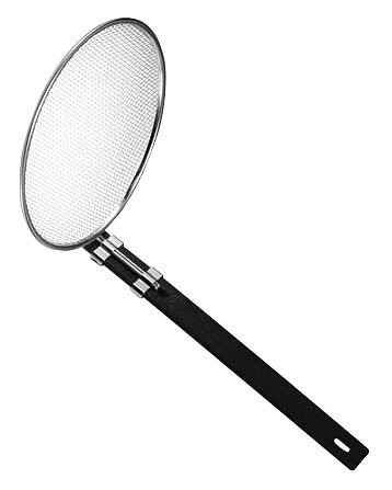 ●型番：10187●サイズ外径：270(mm)柄長：360(mm)●重量：350g●材質18-8ステンレスSPS樹脂(ガラス繊維入)●洗浄機：不可●製造生産国：日本●食洗機対応、揚げものにも使用可能な耐熱ハンドル※商品画像はメーカー提供の代...