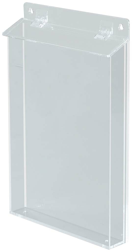 ●型番：746701●サイズ幅240(mm)奥行50(mm)高さ360(mm)●重量：1.02kg●材質アクリル●製造生産国：中国●透明度の高いアクリルを使用した壁掛け用パンフレットケース。●フタ付きで、ホコリなどからパンフレットを守ります...