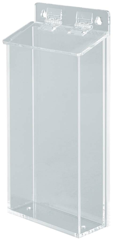 ●型番：746702●サイズ幅130(mm)奥行58(mm)高さ270(mm)●重量：485g●材質アクリル●製造生産国：中国●透明度の高いアクリルを使用した壁掛け用パンフレットケース。●フタ付きで、ホコリなどからパンフレットを守ります。※...