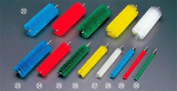 ●型番：5368●サイズφ40×160(mm)●重量：37g●材質芯部：ステンレスフィラメント：ポリエステル●耐熱・耐冷温度：120℃●検定証印等：HACCP対応●パイプクリーナーロッドとの組み合わせにより手の届かない奥までも洗浄可能※商品...