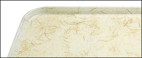 ●型番：1520526●サイズ514×381(mm)●材質FRP樹脂アルミニウム●洗浄機：不可●耐熱・耐冷温度：100℃●検定証印等：NSF●エッジにアルミニウム補強が入っている為割れたり、ゆがんだりしません。積み重ね突起のため、積み重ねら...