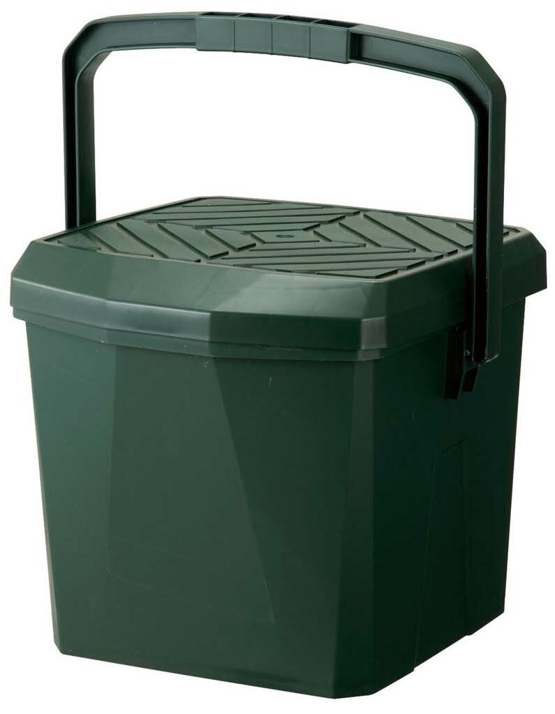 ●サイズ本体：340×345×285H(mm)中バケツ：265×285×220H(mm)●重量：1880g●容量：本体：18　中バケツ10L●材質ポリプロピレン●製造生産国：日本●バケツ＆収納＆踏み台に便利なバケツ●中バケツの内側に洗濯板付...