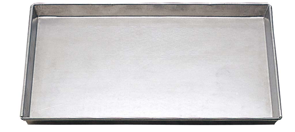 ●サイズ555×400×H30(mm)底：525×368(mm)●重量：1.75kg●板厚：0.7(mm)●材質スチール(アルミメッキ)●オーブンでの焼成用ベイキングトレイですので食品・液体のご使用には適しません※商品画像はメーカー提供の代...