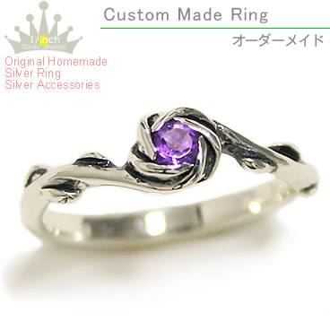 Size： モチーフの大きさ 石の大きさ リングの巾 &nbsp; マイナス2号 から30号まで 5 3 1.8〜2.5 【単位：mm】 ※モチーフ・石の大きさとリングの幅は全サイズ共通の為、 　 サイズが大きくなる程モチーフが小さく感じた...