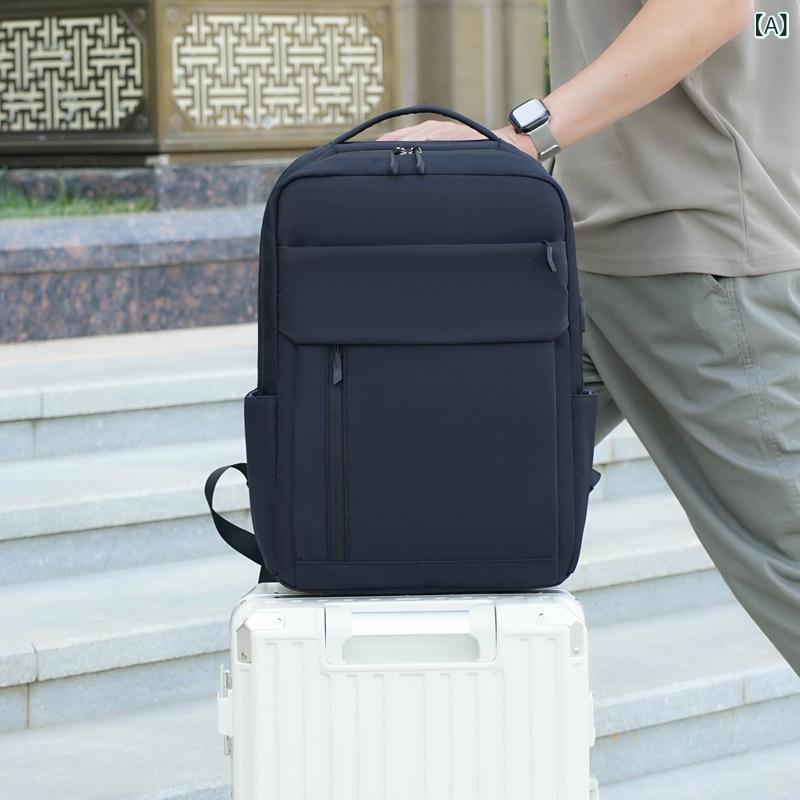・カラー展開: ブラック、グレー、ライトパープル、米白・サイズ: 40.64cm・対象性別: 男女共用・適用シーン: ビジネス通勤・主な素材: オックスフォード布・スタイル: ビジネス通勤・素材特徴: 耐摩耗・耐撕裂・容量: 20-35L・...