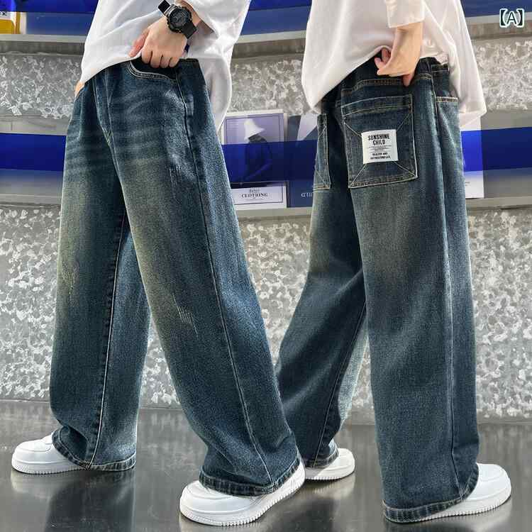 ・カテゴリ: 子供パンツ・スタイル: 韓版牛仔・主な素材: 綿50%・対象性別: 男・対象年齢: 中大童(8歳以上、140cm以上)・丈: ロング・ウエスト高さ: 中腰・ウエストタイプ: ゴム・要素: 可愛、トレンド・素材加工: 柔軟処理、...