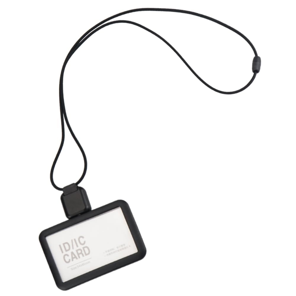 オフィスの社員証・イベントスタッフのカードキー・保護者会の名札など様々なカードを入れられるリール付きIDカードホルダーです。本体には首に掛けられるストラップが付いているため、手でカードを持たなくても持ち歩けます。　カードホルダーは伸縮するリ...