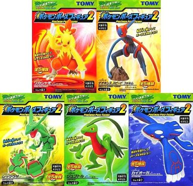 タカラトミー　ポケモンポーズフィギュア2 全5種コンプリート 2005年発売の商品です。玩具目的の方への販売ですので、2006年2月賞味期限のラムネが入っている場合がありますが、召し上がらず、破棄していただくようお願いいたします。基本的には...