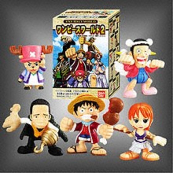 好評だった「ワンピースワールド」の第2弾が登場!!個性的な敵キャラクターも続々登場、集める楽しみがいっぱいだよ!!※ご購入前に必ずこちらの注意書きを読んでからご購入いただきますようお願いいたします。 ・新品未使用品ですが、古い商品ですので中...