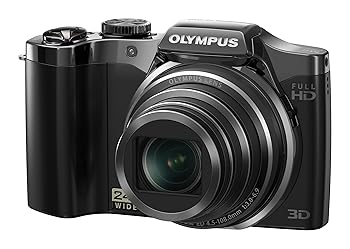 【中古】OLYMPUS デジタルカメラ SZ-30マルチレコーディング ブラック 1600万画素 光学24倍ズーム 広角25mm 3.0型液晶 3Dフォト機能 フルハイビジョンムービー SZ-30MR BLK【メーカー名】【メーカー型番】【...